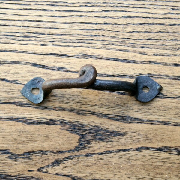 Cast Iron Twist Handle - Etsy UK