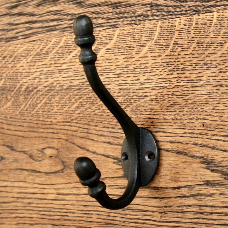 Acorn, Coat Hook, Hallway Hook, Door Hook, Hat Hook, Black Hook ...