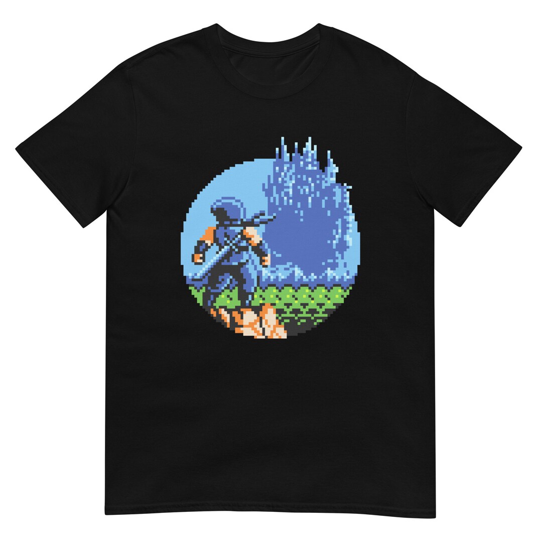 8-bit Ninja Unisex T-shirt - Etsy