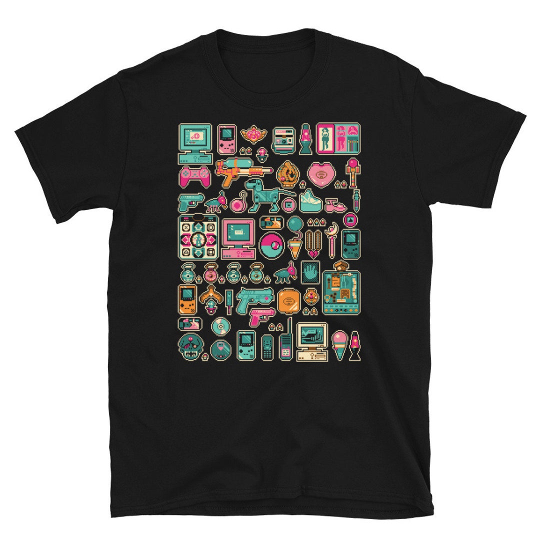 8-BIT 90's Pixel Unisex T-shirt - Etsy