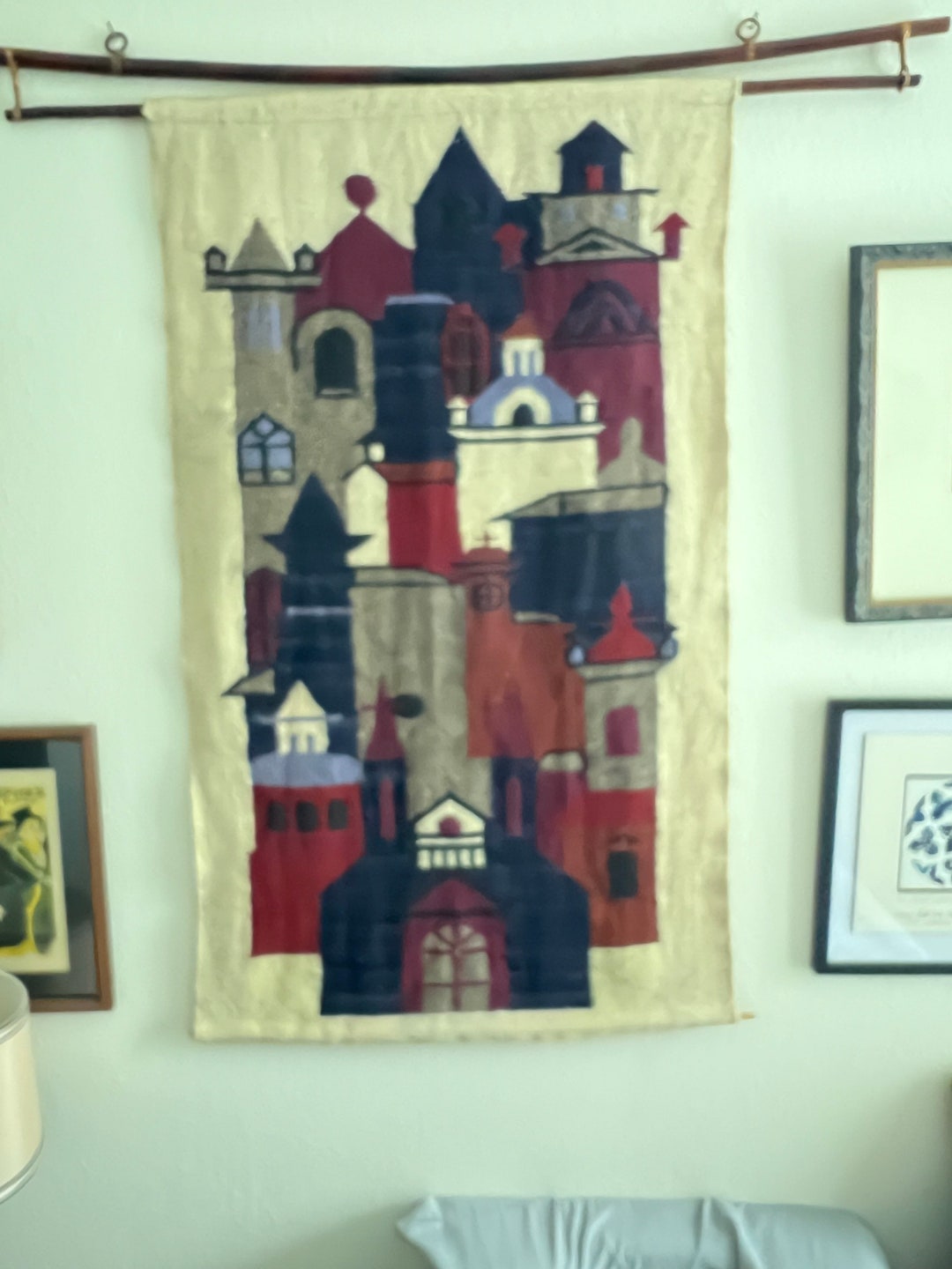 Village Wall Tapestry - Etsy