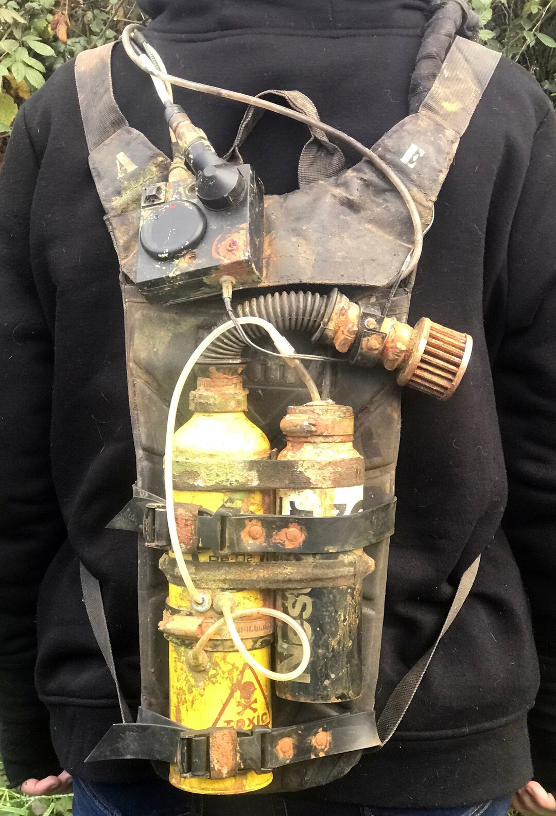 Post Apocalyptic Cyberpunk Scavenger Rig Backpack - Water, Oxygen ...