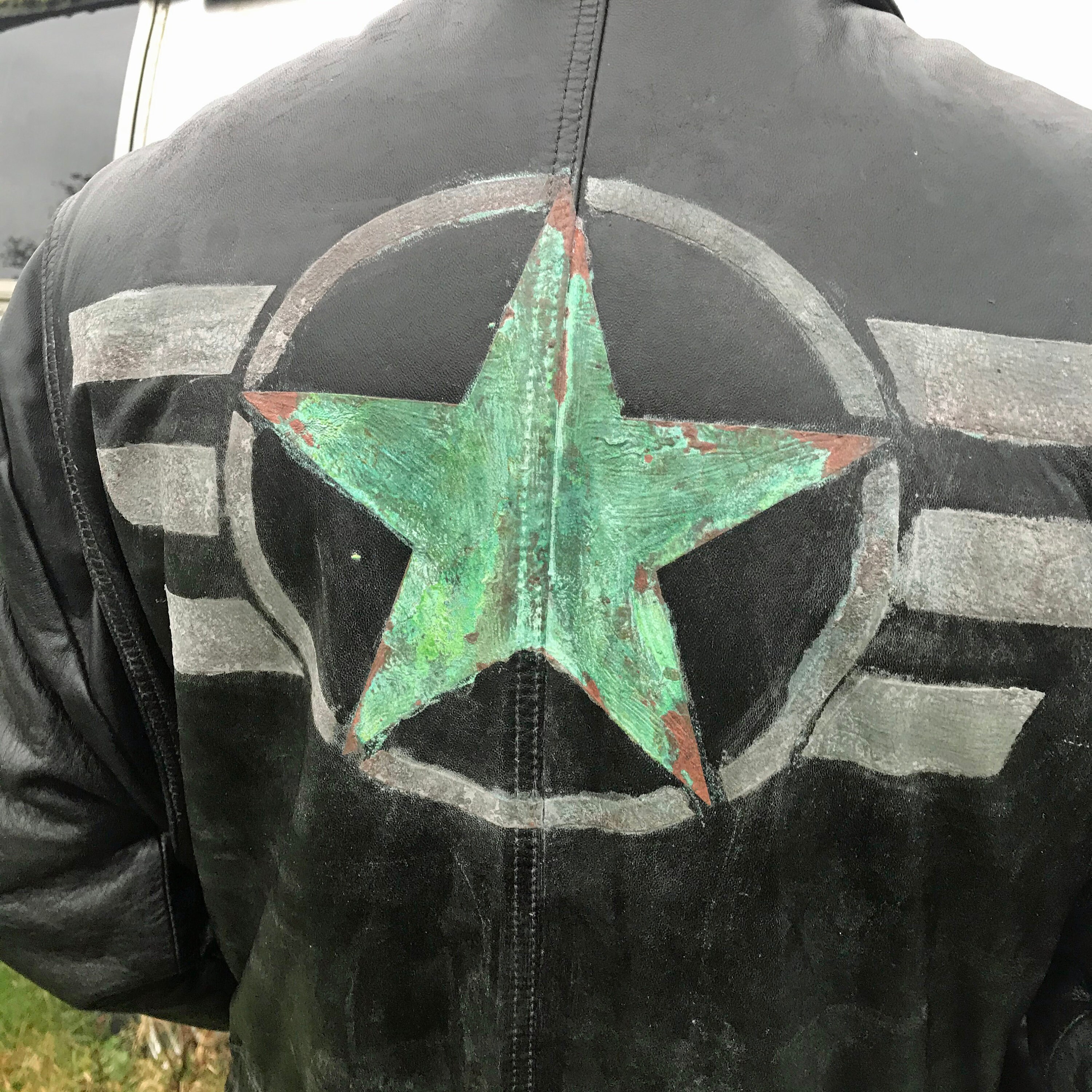 Dieselpunk Leather Jacket Copper Patination Medium | Etsy