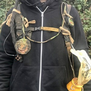 Post Apocalyptic Cyberpunk Scavenger Rig Backpack - Water, Oxygen ...
