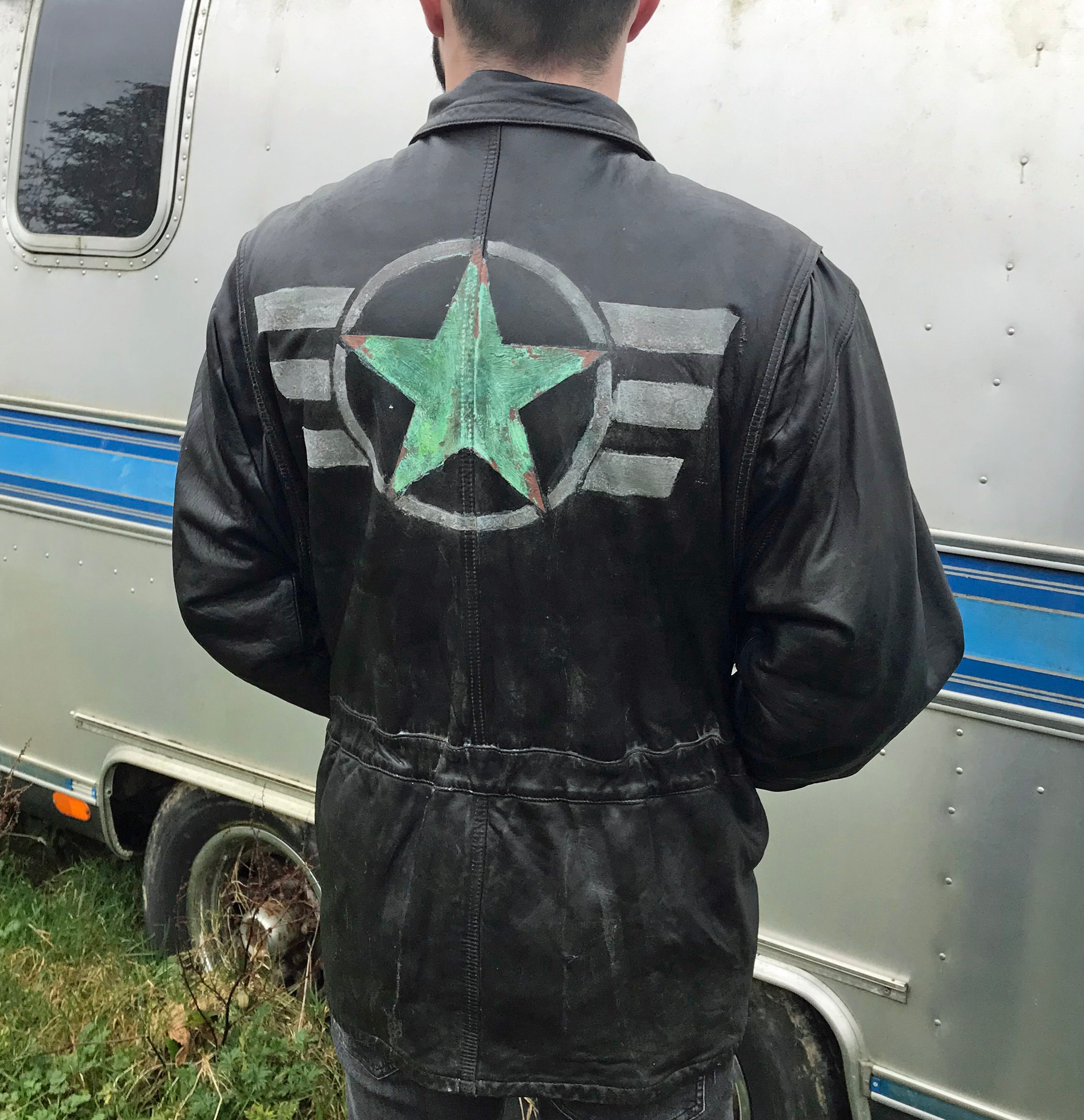 Dieselpunk Leather Jacket Copper Patination Medium | Etsy