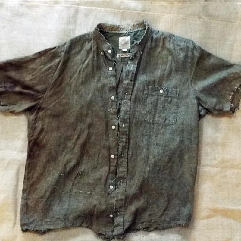 Distressed Zombie Shirt - Etsy UK