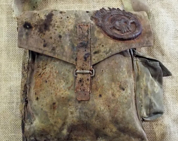 Rust Immortan Joe Mad Max - Scavenger Gas Mask Bag - Vintage Eastern ...