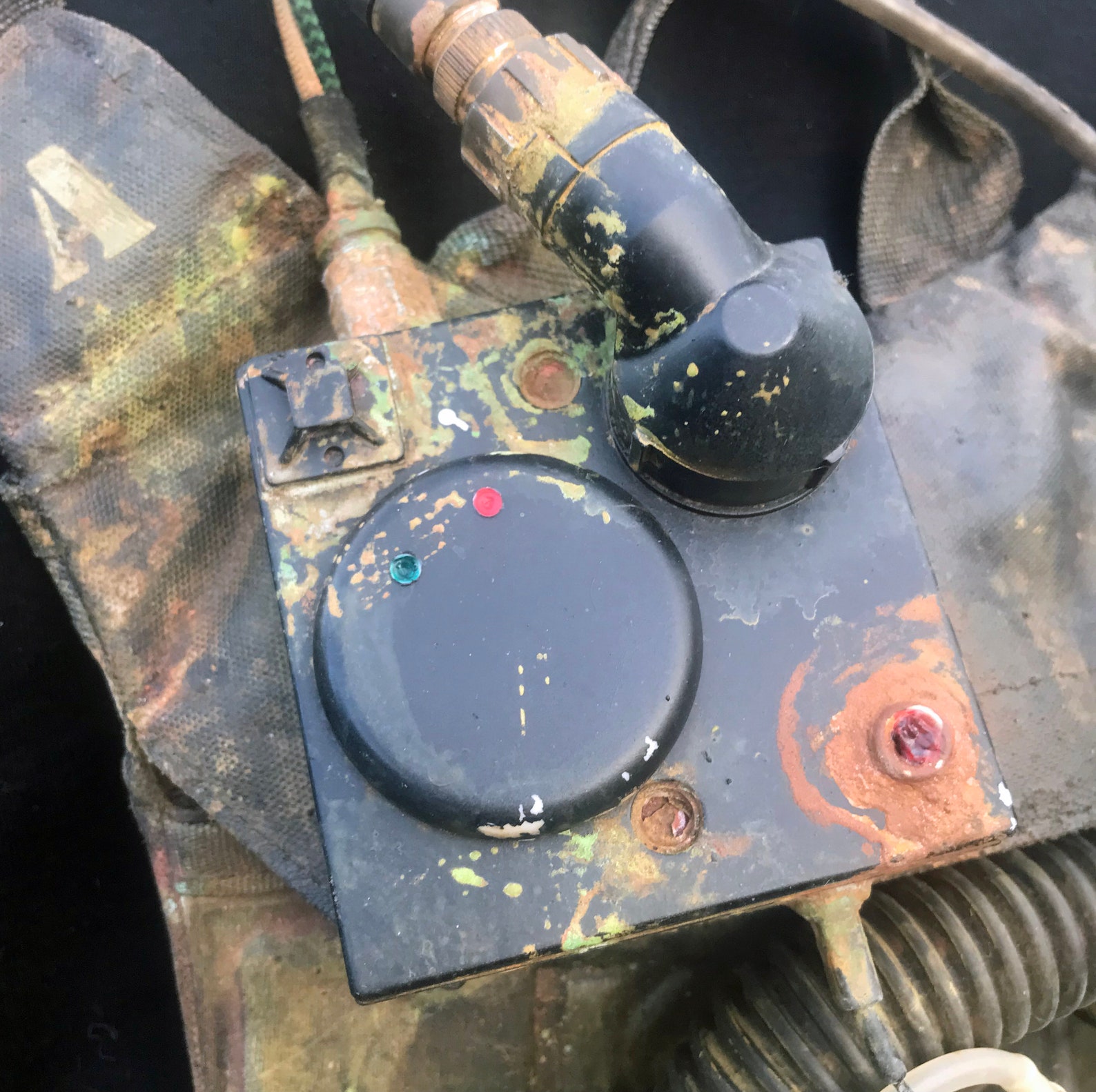 Post Apocalyptic Cyberpunk Scavenger Rig Backpack Water, Oxygen & Radio ...