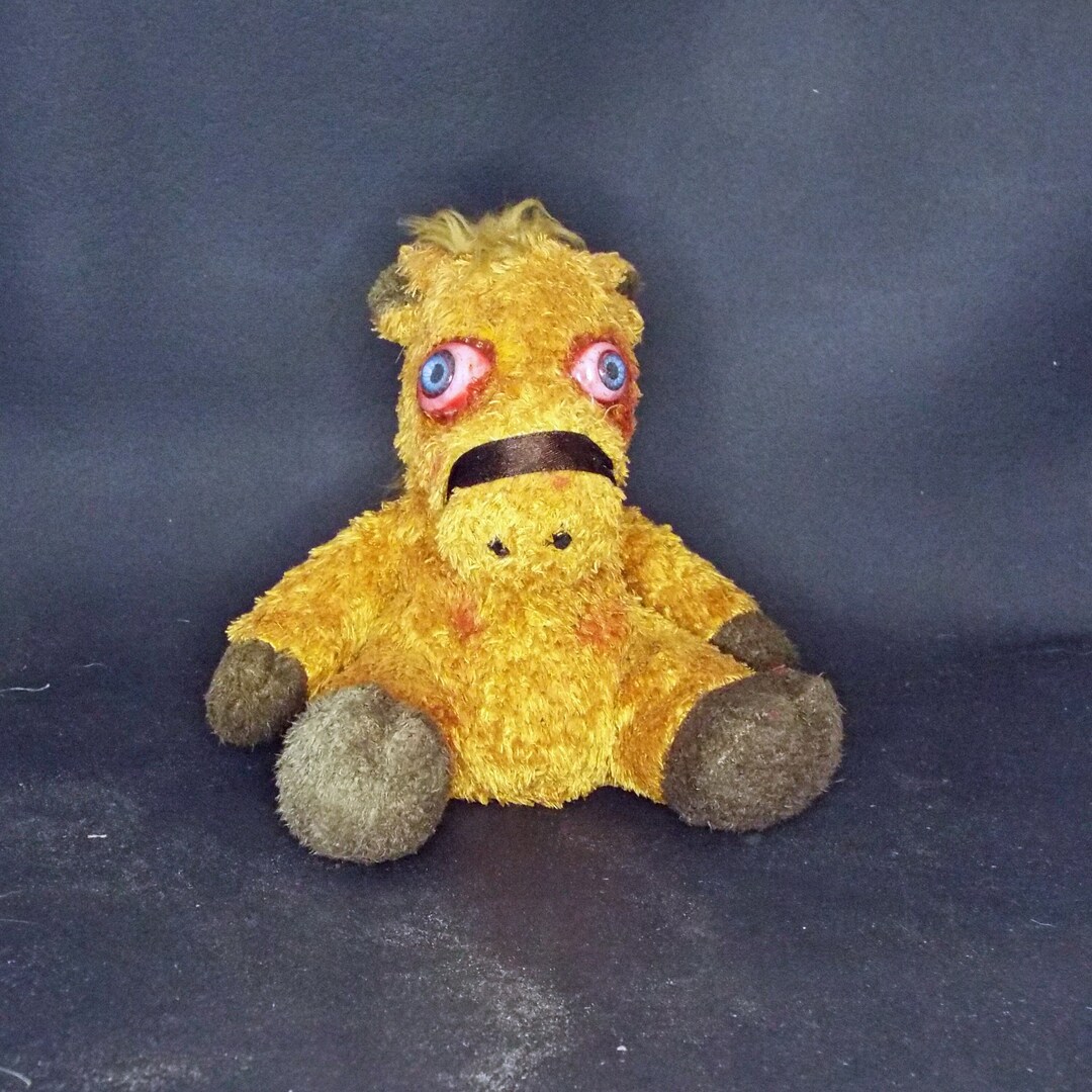 Pferdy the Zombie Pony Horror Gore Plush Toy - Etsy