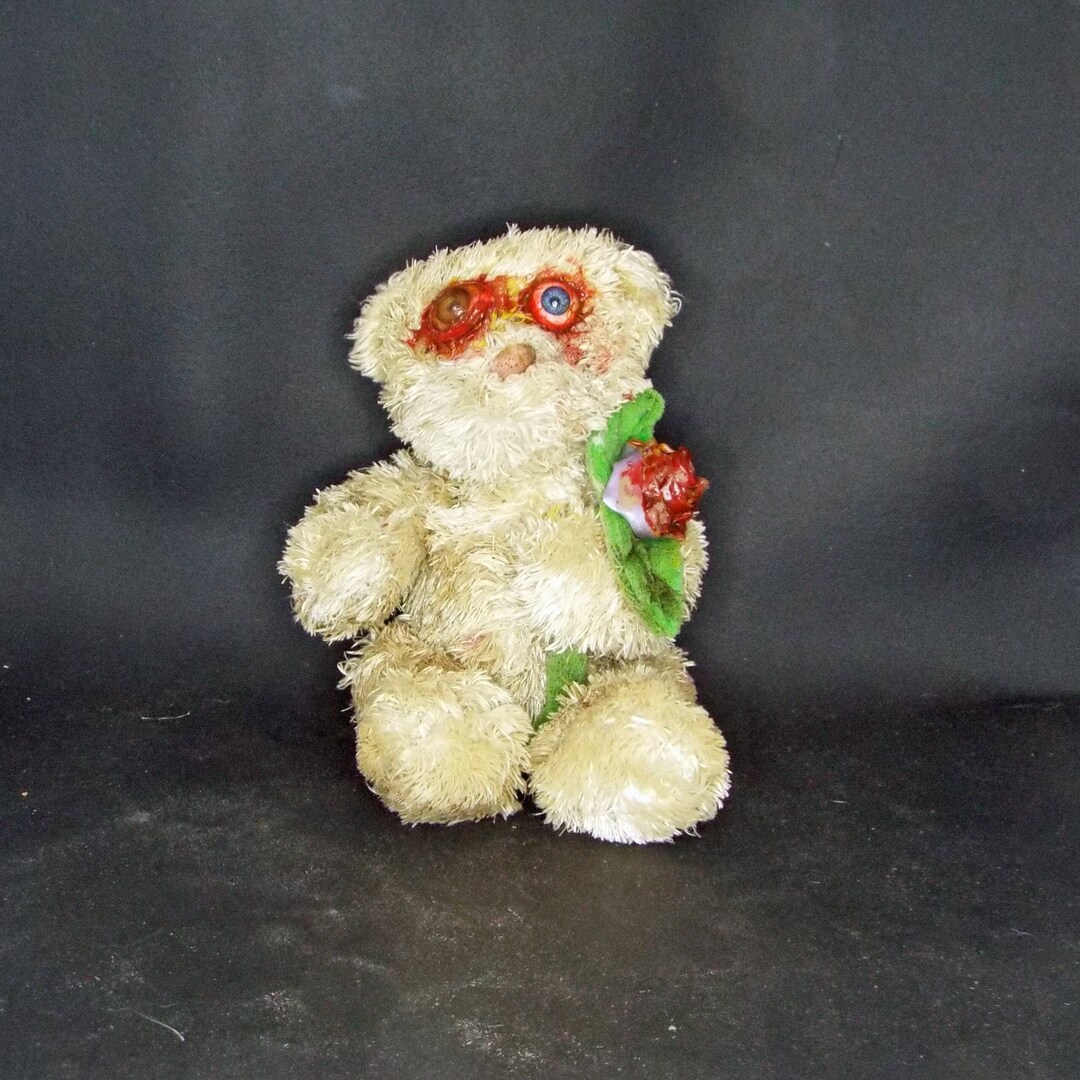 Bouquet Bear - Horror Gore Plush Toy - Etsy