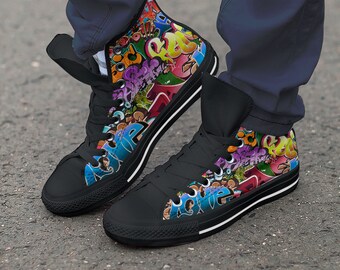 Graffiti shoes | Etsy