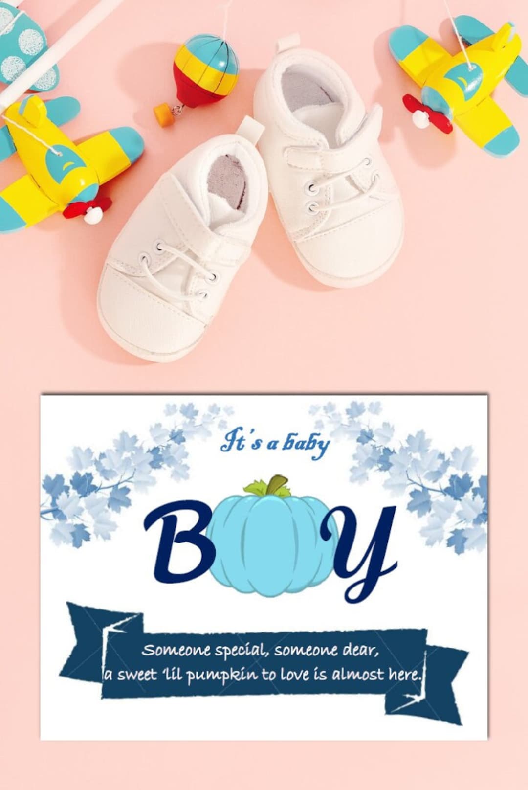 It's a Baby Boy PDF - Etsy