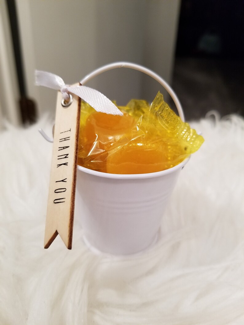 Thank You Bucket Party Favor - Etsy