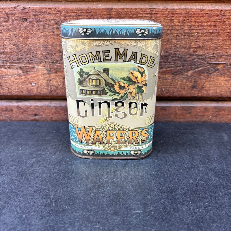 Ginger Wafers Tin - Etsy