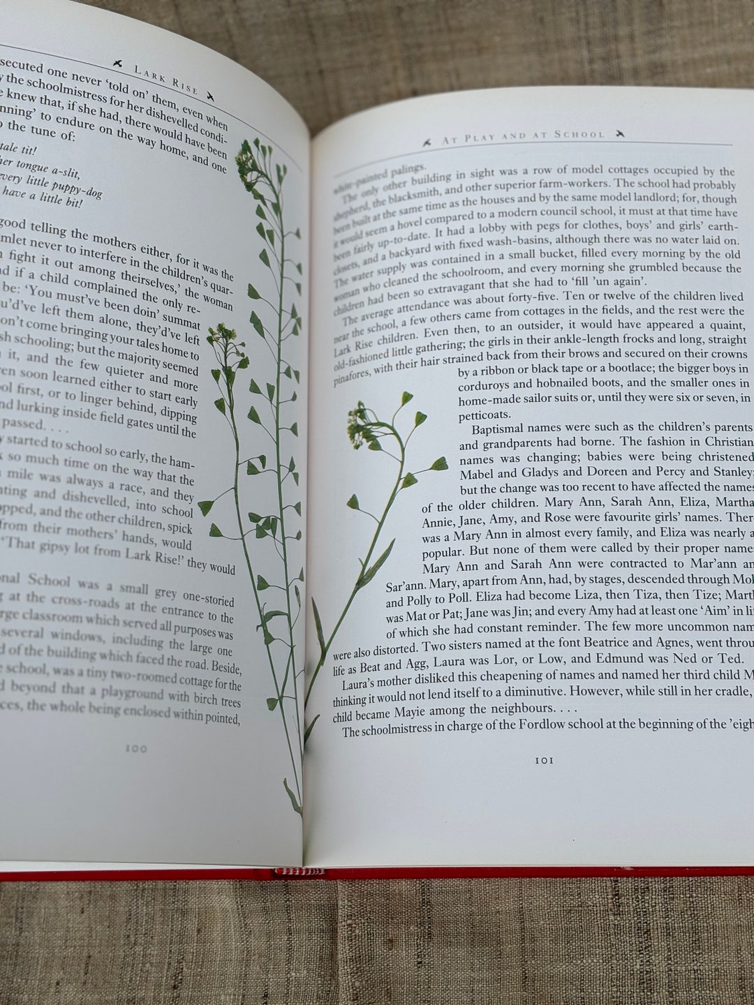 The Illustrated Lark Rise to Candleford / Flora Thompson - Author ...