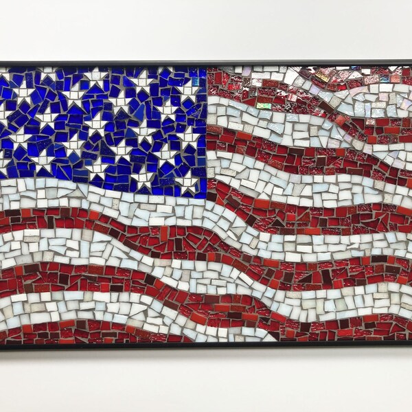 Mosaic American Flag - Etsy