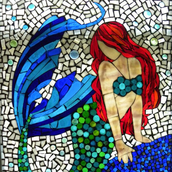 Mermaid Tile - Etsy