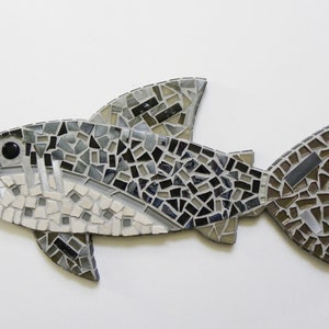 Mosaic Shark - Etsy