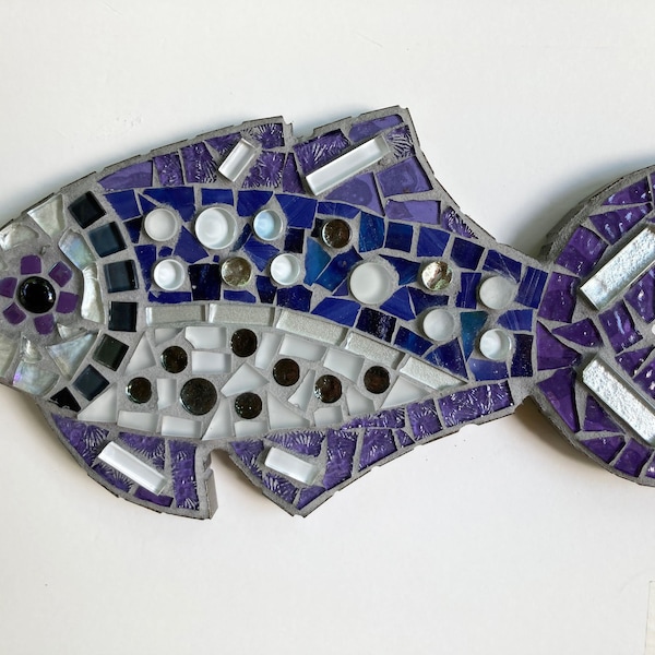 Mosaic Fish - Etsy