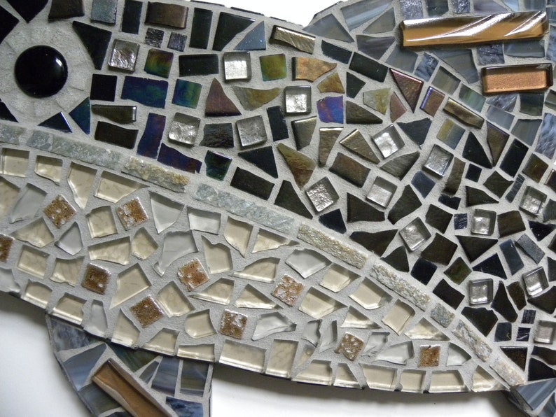 Mosaic Shark - Etsy