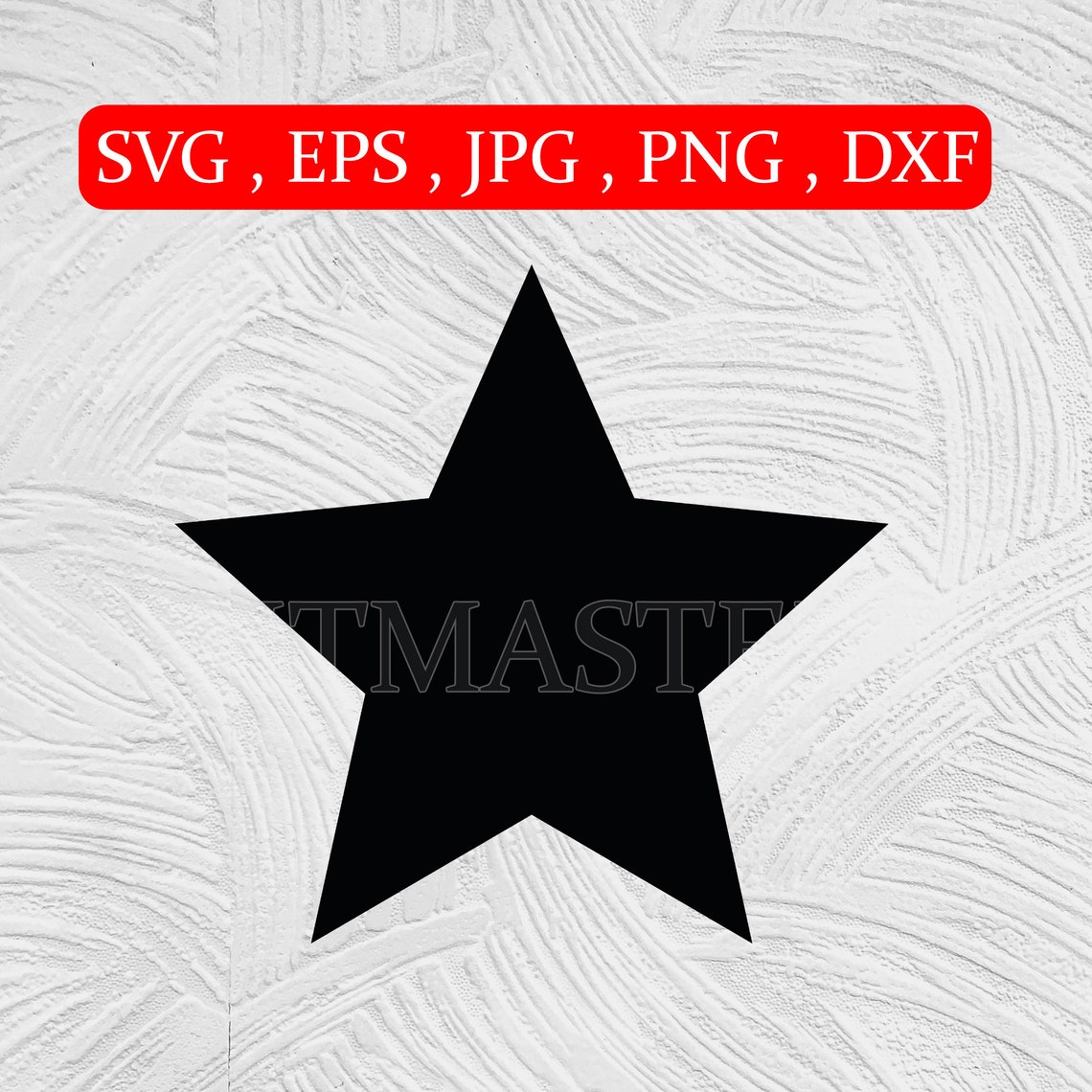 Star Shape Svg Dxf Jpg Png Eps Cut File Download - Etsy