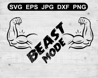 Beast Mode Svg - Etsy