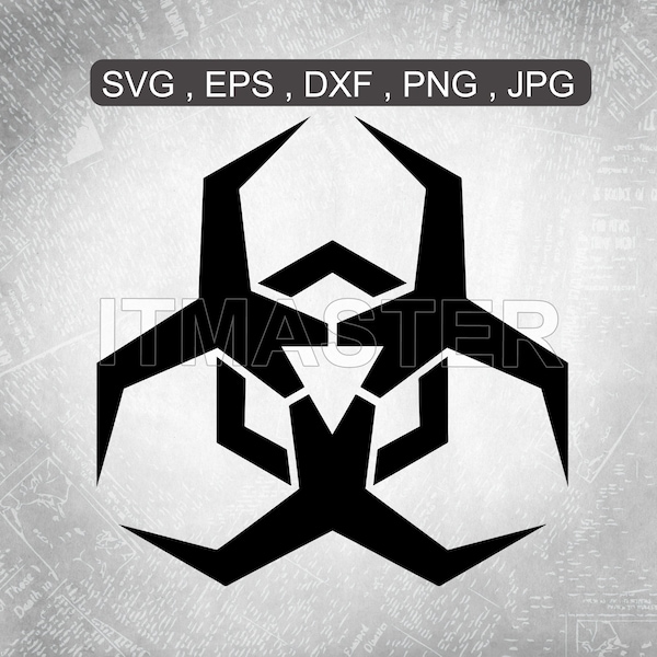 Biohazard Logo - Etsy