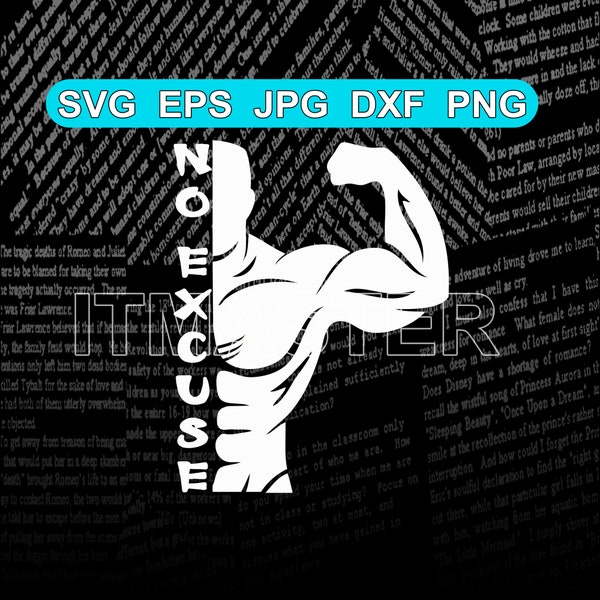 Bodybuilding Svg - Etsy