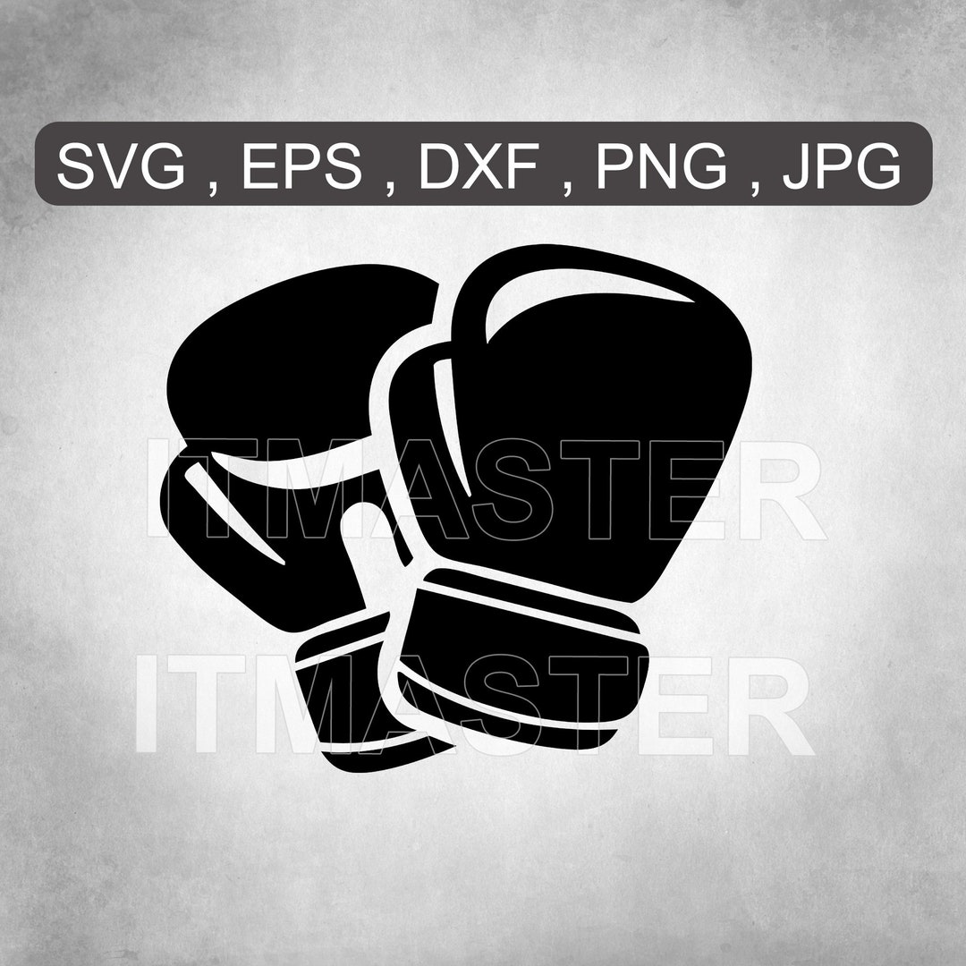 Boxing Gloves Sports Mma Glove Svg , Dxf , Jpg , Png , Eps Cut File ...