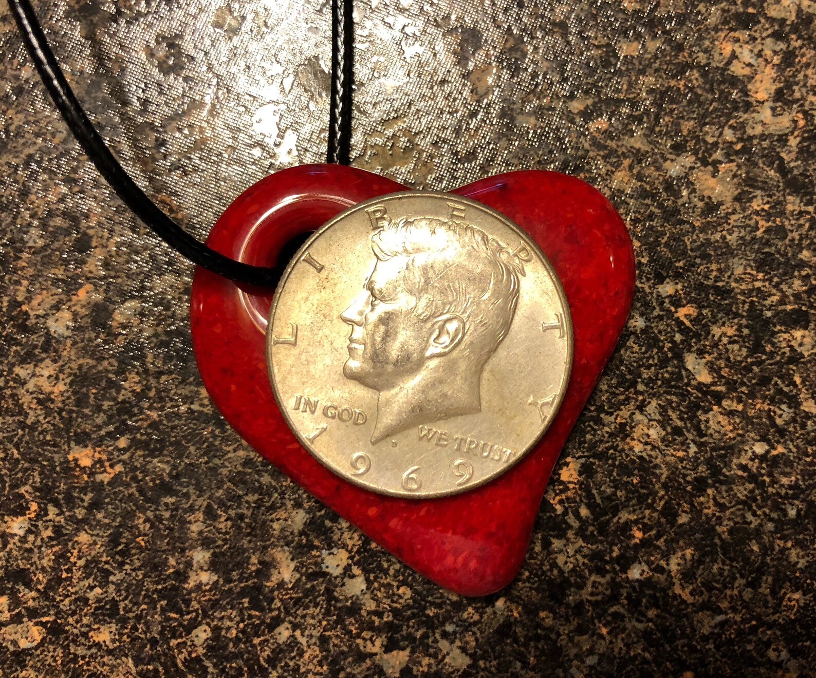 Glass Fused Necklace ~~ Periwinkle ~~ Heart - Etsy