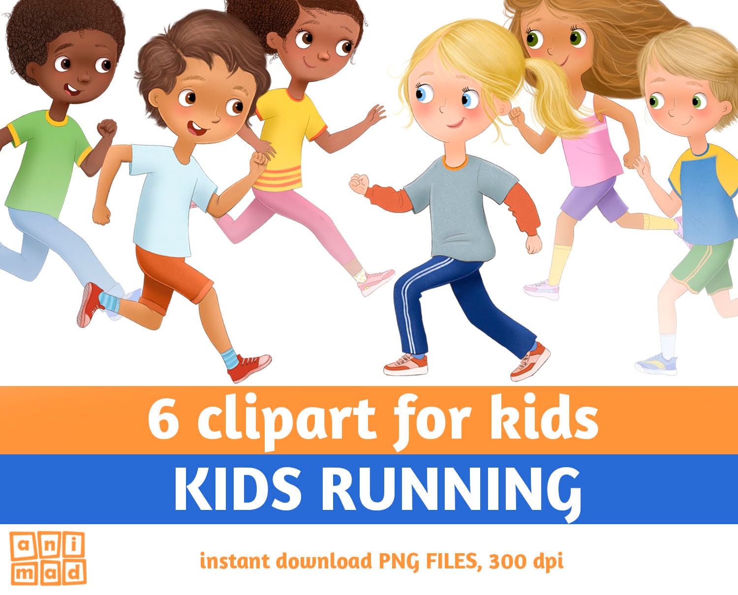 Kids Fitness Clip Art