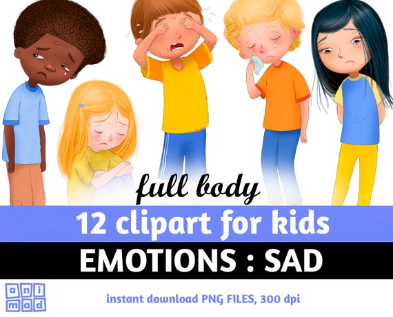 Sad Kid Face Clip Art