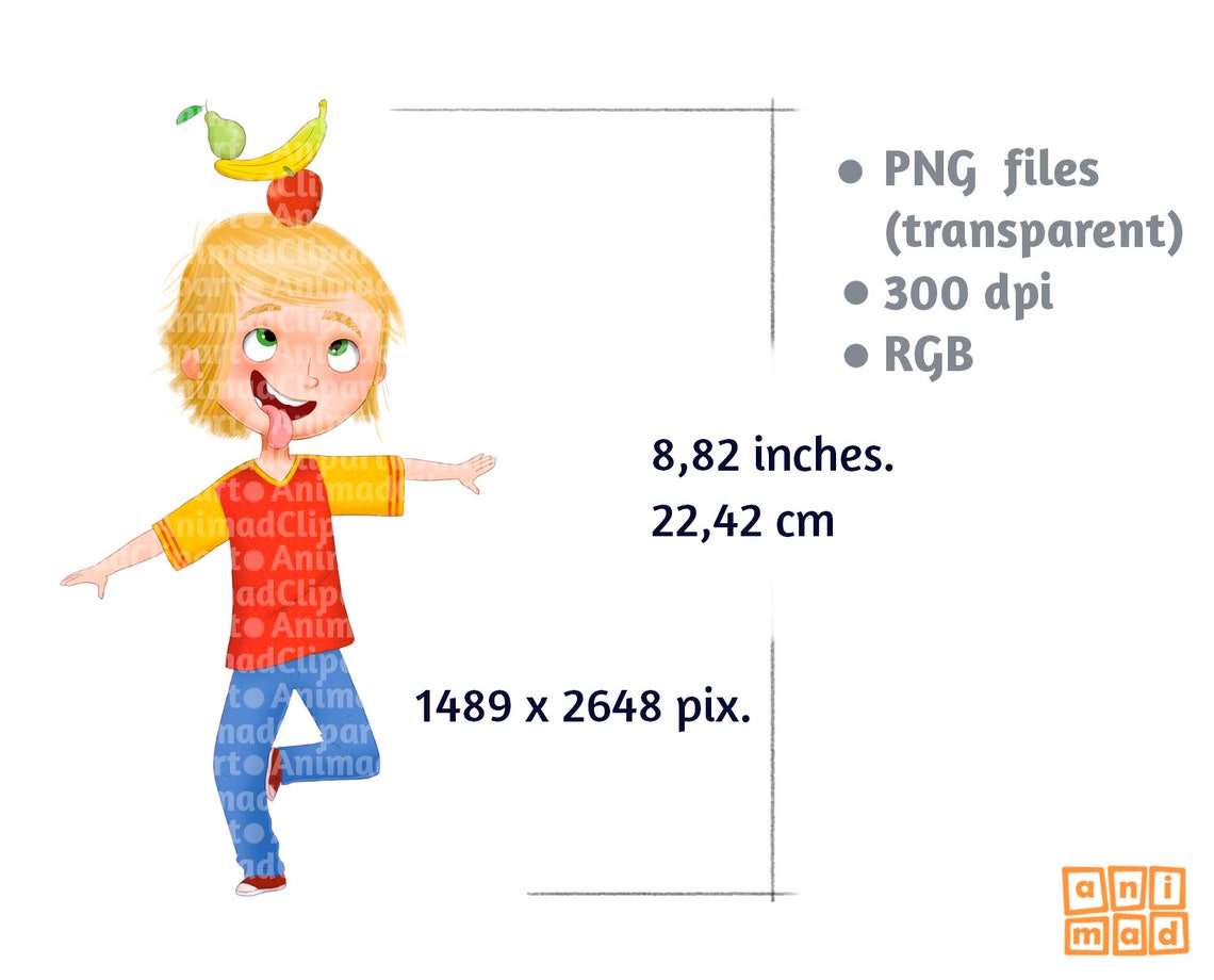 SILLY, EMOTIONS Clip Art for Kids, Feelings Clipart, Body Language ...