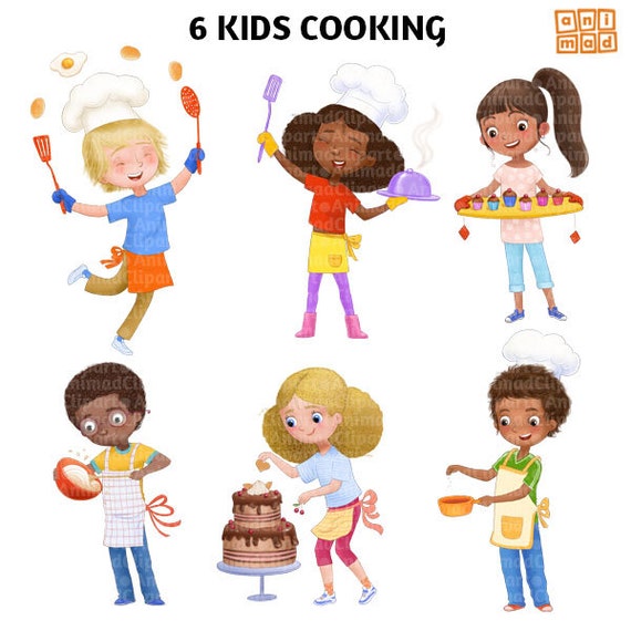 Kids Kitchen Clip Art