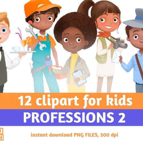 Community Helpers Clipart Job Clip Art Profession Clipart - Etsy Hong Kong