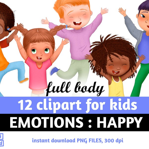 Feelings Clipart - Etsy