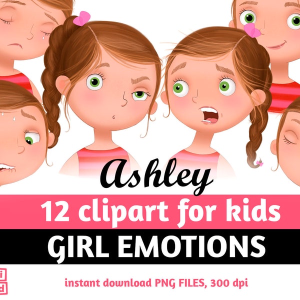 Emotions Clip Art - Etsy