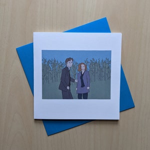 X-files Greeting Card - Etsy