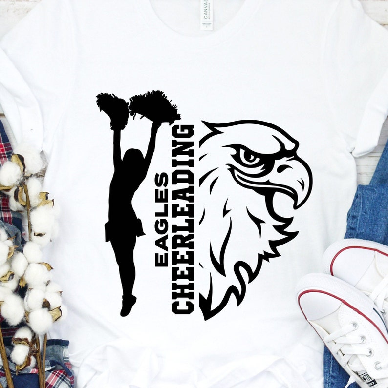 Eagles Cheer SVG Cheerleading SVG Eagles Svg Eagles Cheer | Etsy