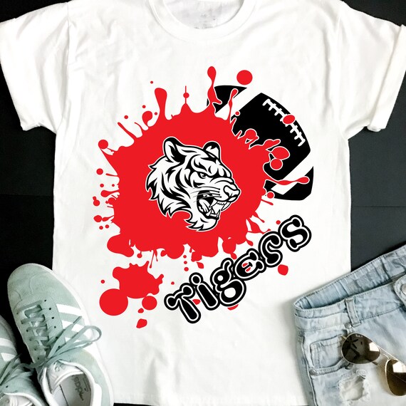 Kits & How To Cricut Cut Files Silhouette Cut Files Football T-Shirt ...