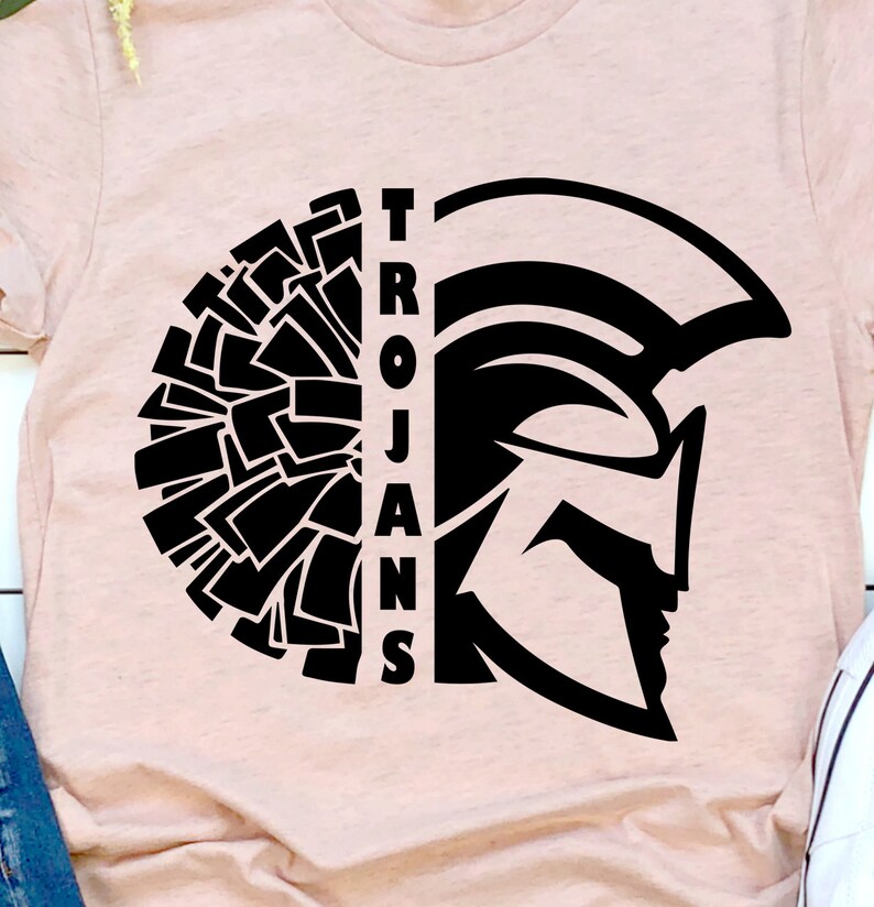 Trojans Svg Cheerleading Svg Trojans Cheer Svg Trojans Etsy