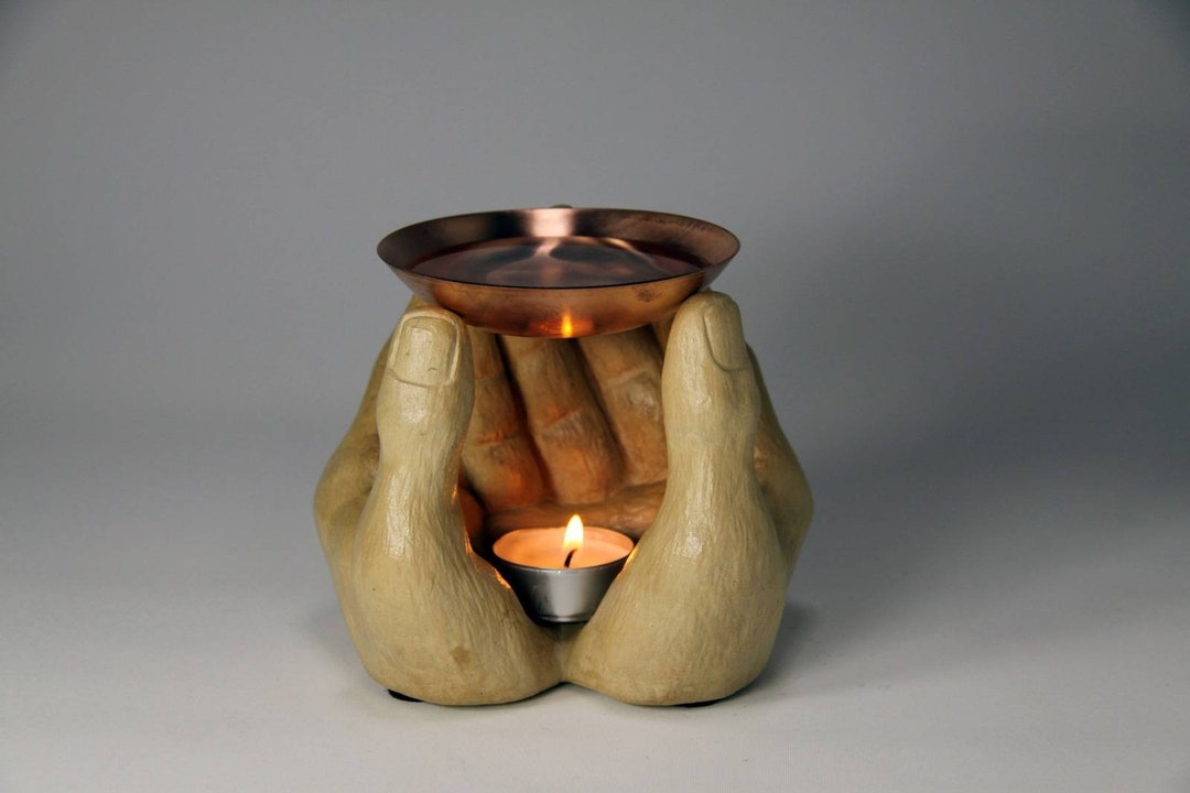 Unique Wax Warmer/handmade Oil Burner - Etsy