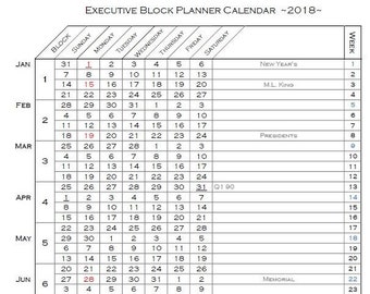 Legal size calendar | Etsy