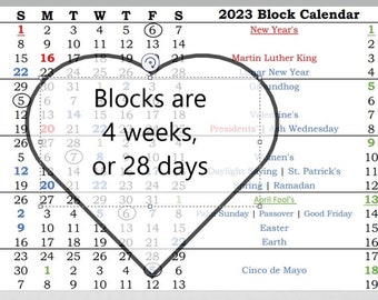 Legal Sized Calendar - Etsy