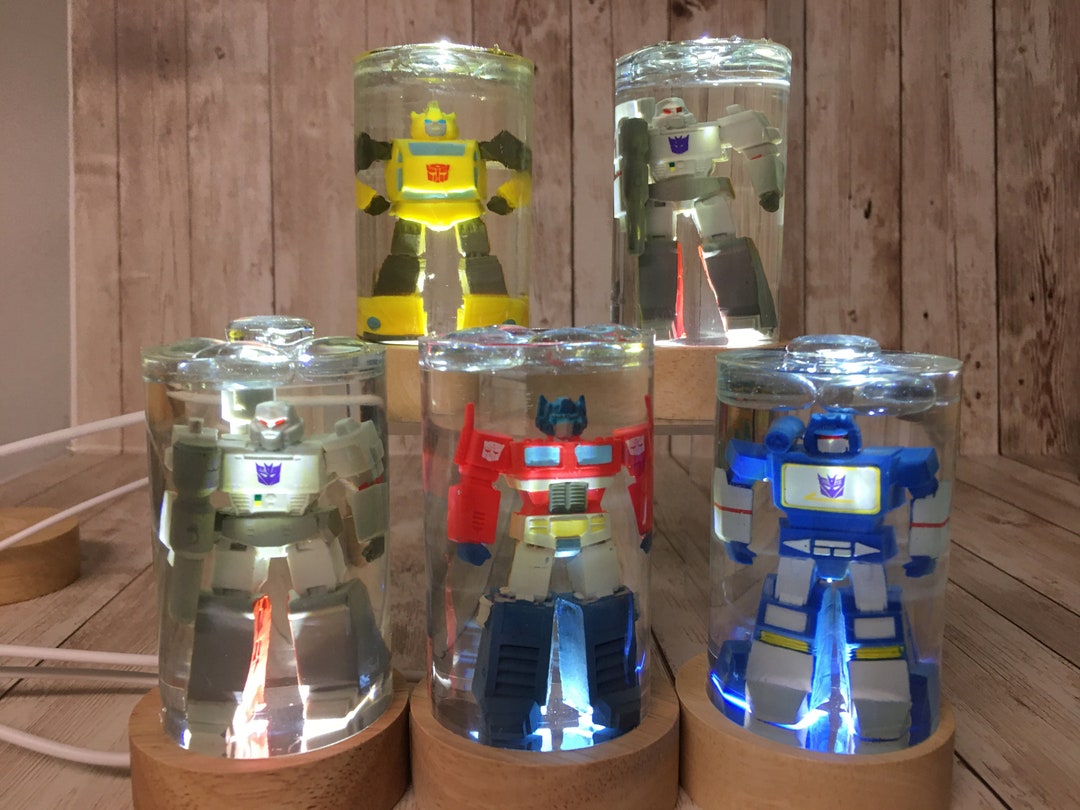 Personalized Transformers Night Light Personalized With Your - Etsy