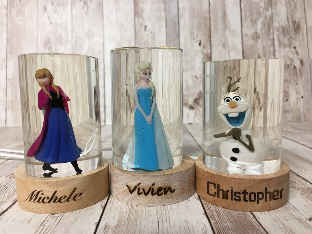 Personalized Frozen Night Light Personalized With Your Child's Name - Etsy