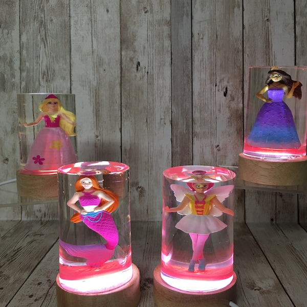 Barbie Lamp - Etsy