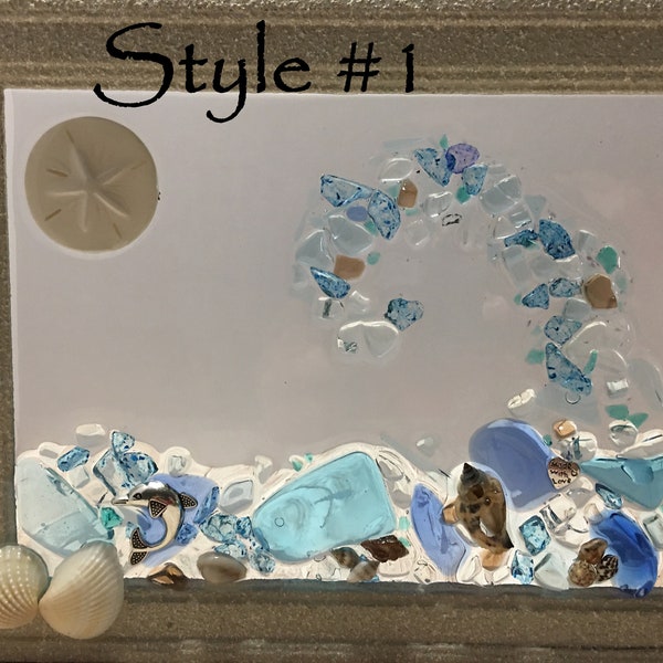 Beach Glass Frame - Etsy