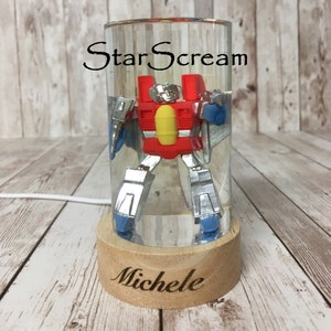 Personalized Transformers Night Light Personalized With Your Child's ...