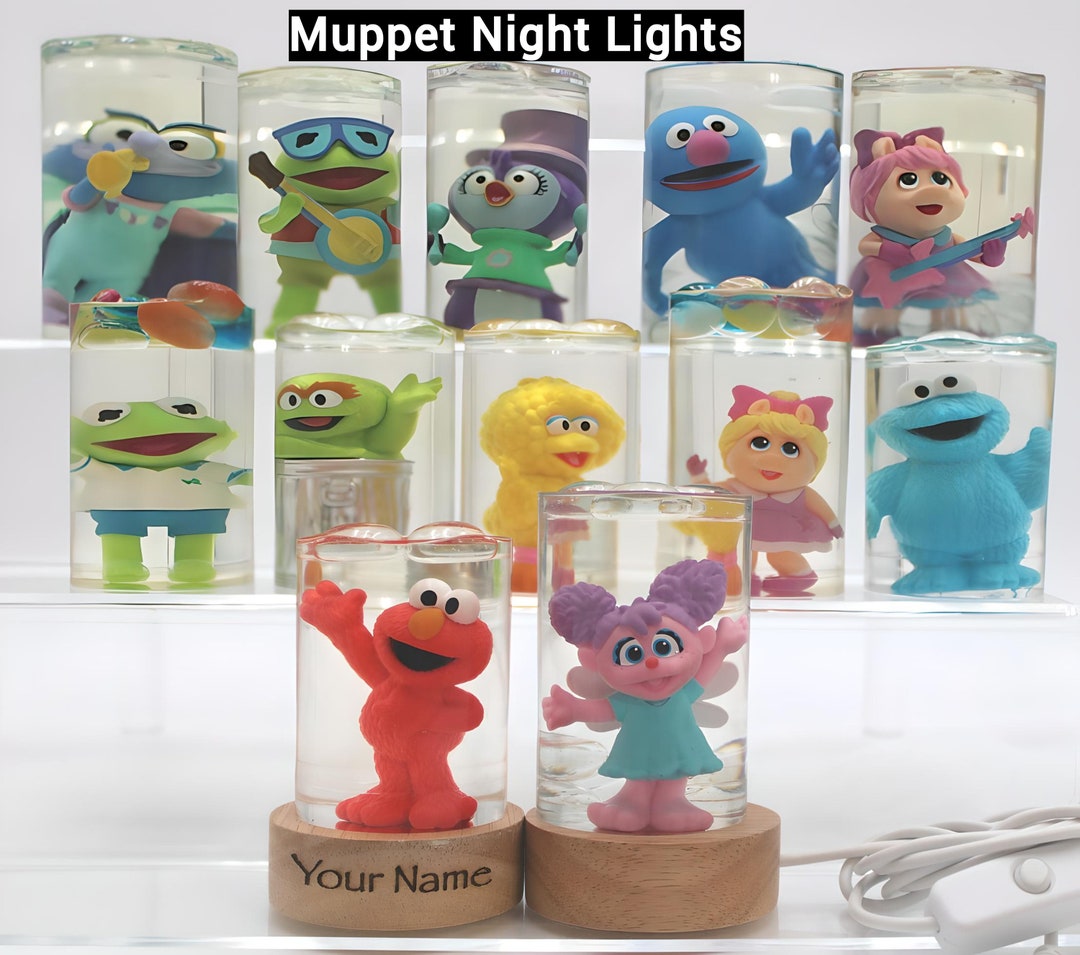 Personalized Muppet Babies Night Light. Personalize With Your - Etsy